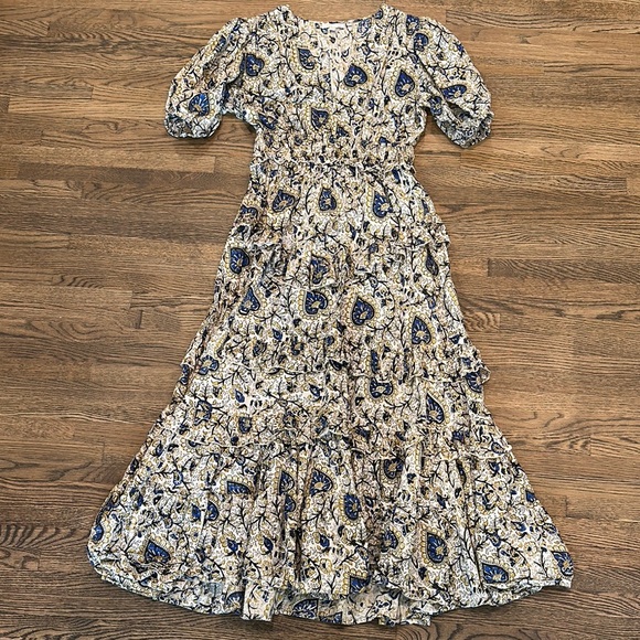 Anna Cate | Dresses | Anna Cate Puff Sleeve Tiered Maxi Dress | Poshmark